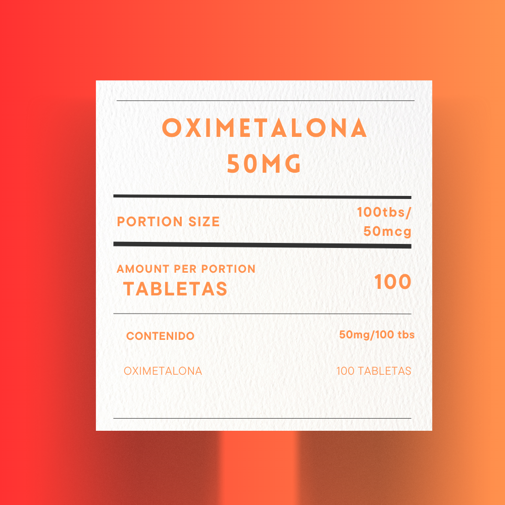 Oxy-Teck 100 Tab OXIMETALONA BIOTECKPHARMA – bioteckpharma.com